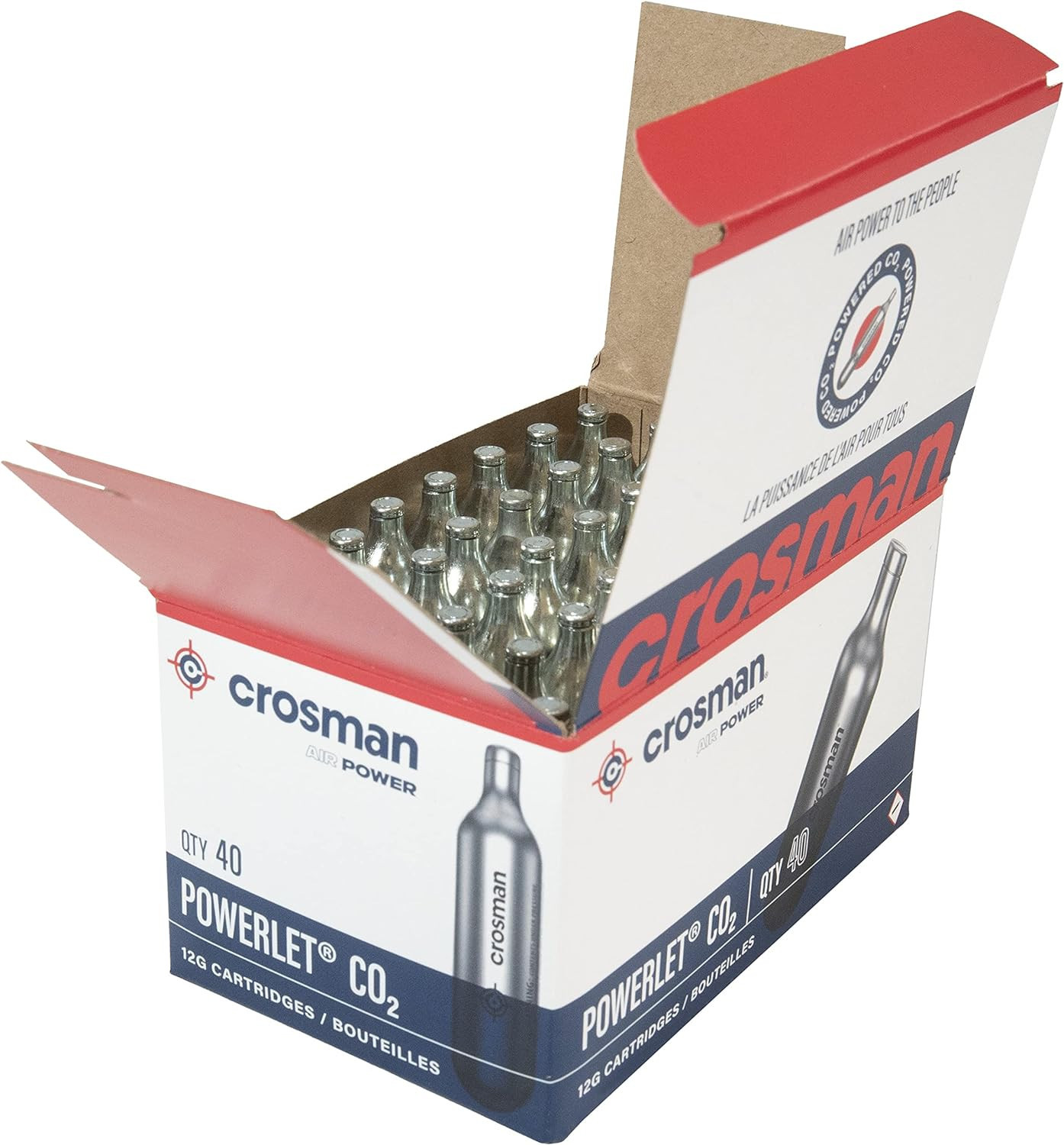 Buy Crosman 12 Gram CO2 (40 Cartridges) | Virtus