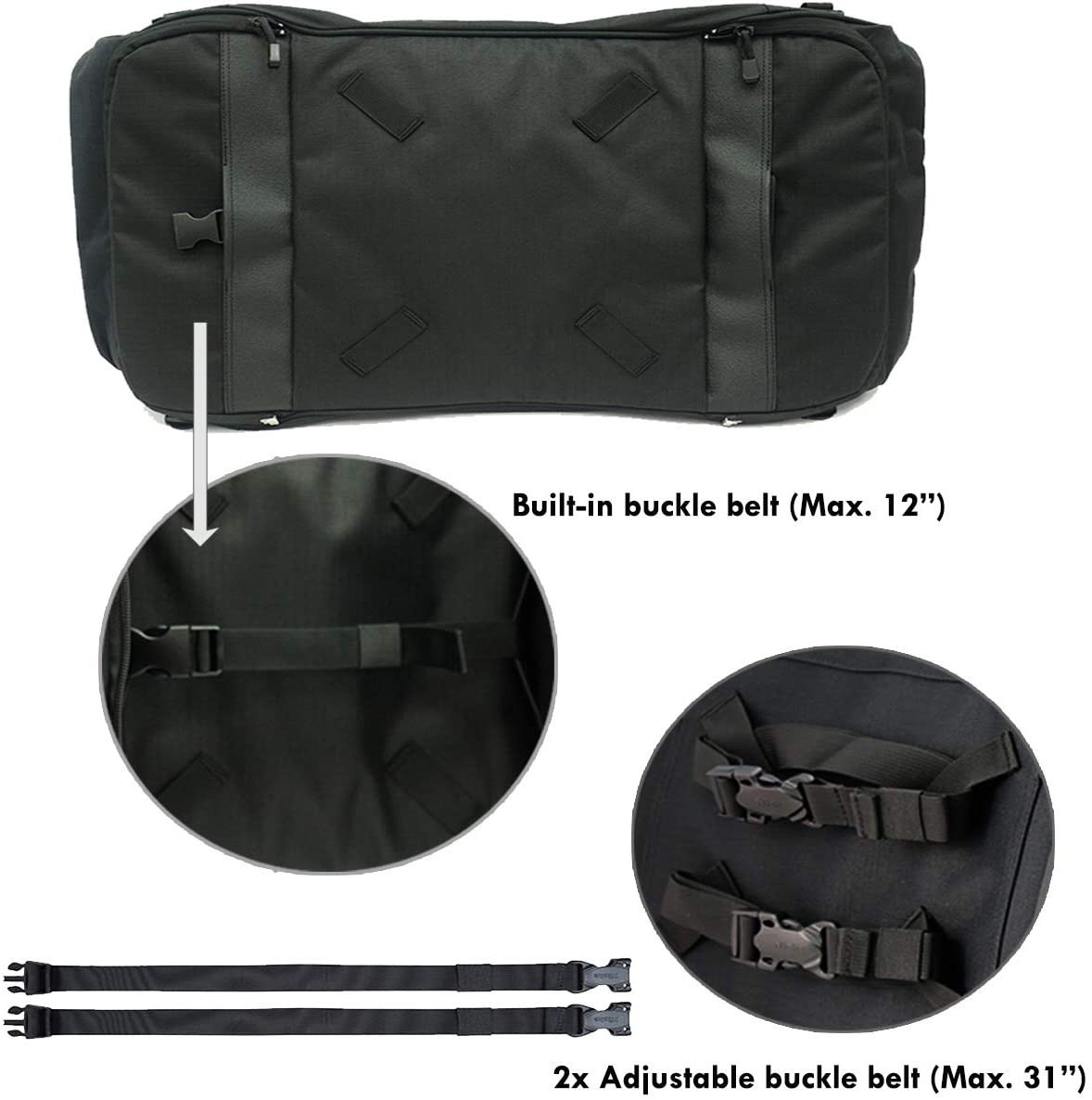 Buy Niche Motorcycle Tail Bag Travel Luggage